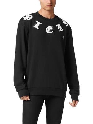Philipp Plein Sweatshirt Gothic Plein - Black