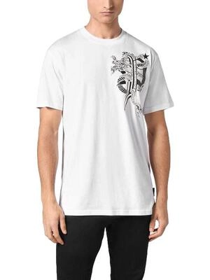 PHILIPP PLEIN T-shirt Round Neck Ss Dragon Men