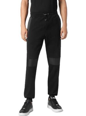 Philipp Plein Jogging Trousers Iconic Plein - Black