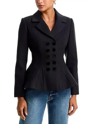 AQUA Peplum Slim Fit Blazer - Exclusive