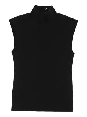 LANVIN Sleeveless Top - Black