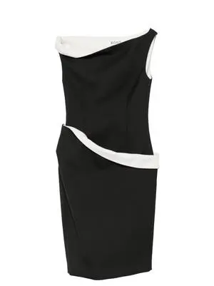 RÓHE Two Tone Dress - Black
