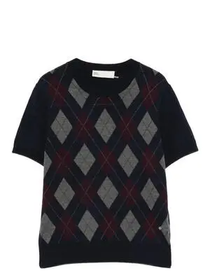 TORY BURCH Argyle Sweater