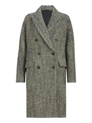 BRUNELLO CUCINELLI Herringbone Coat