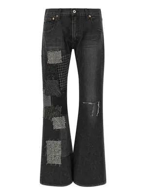 Junya Watanabe Patchwork Jeans - Black