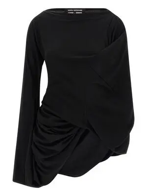 Junya Watanabe Draped Top - Black