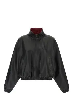 Balenciaga Reversible Leather Jacket - Black