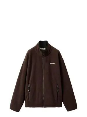 Miu Miu Fleece Blouson Jacket - Multicolor