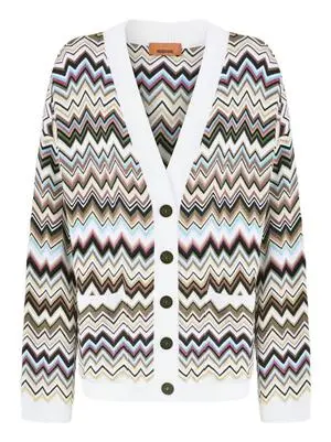 Missoni Wool Blend Cardigan - Multicolor