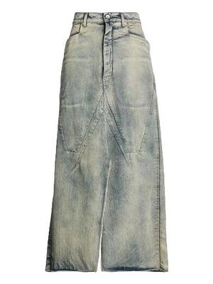 Rick Owens Denim Skirt Size Cotton - Blue