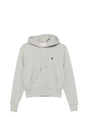 AMI Paris De Coeur Cotton Hoodie - Multicolor