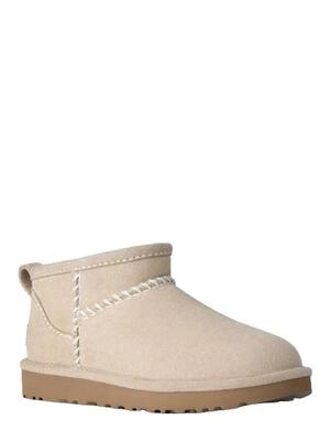 UGG Classic Ultra Mini Stitched Boot - Sand