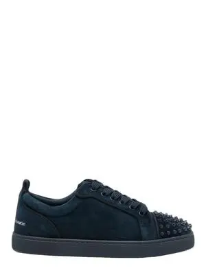 CHRISTIAN LOUBOUTIN Louis Jr Spikes Leather Sneakers - Multicolor