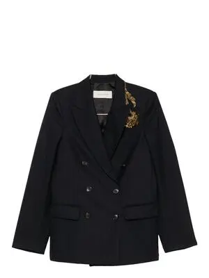 Dries Van Noten Barrysta Double-breasted Jacket - Multicolor