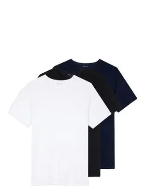 Paul Smith Reg Fit Modal T-shirt 3-pack Black - Multi-color