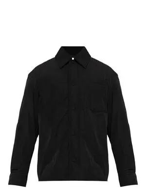 AMI Paris De Coeur Padded Shirt Jacket - Black