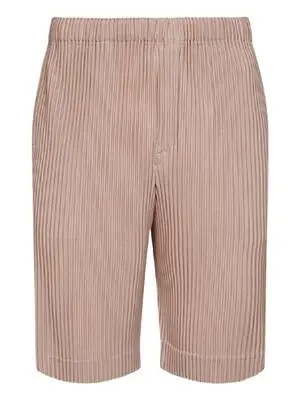 Issey Miyake Elastic-waist Shorts - Nude