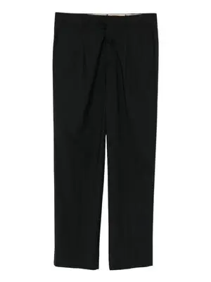 Incotex Pleated Trousers - Black