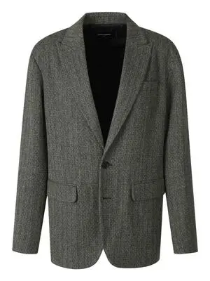 Dsquared2 Herringbone-pattern Blazer - Black