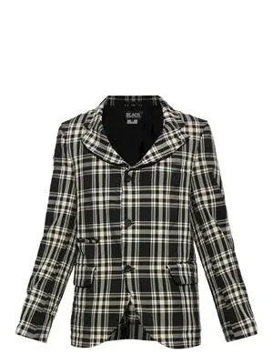 Comme Des Garçons Long-sleeved Suit Jacket - Black