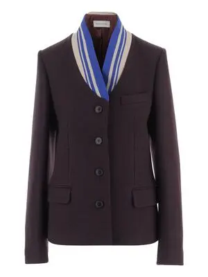 Dries Van Noten Long-sleeve Single-breasted Jacket - No
