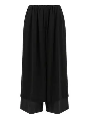 COMME DES GARÇONS Comme Des Garçons Layered Wide-Leg Pants