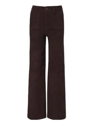 FRAME Flared Wide-leg Casual Trousers - Brown