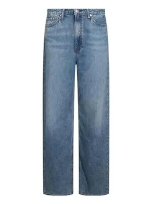 Rag & Bone Rag Bone Logan High-rise Wide-leg Jeans - Blue