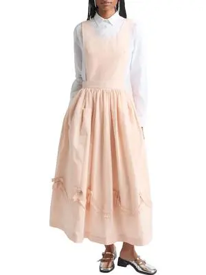 Sandy Liang Mottie Maxi Dress - Pink