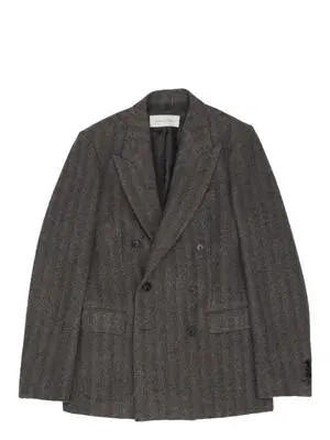 Dries Van Noten Double-breasted Blazer - Black