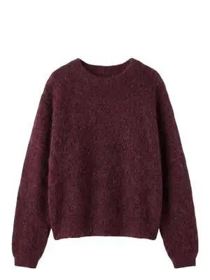 American Vintage Long-sleeved Knitwear Red