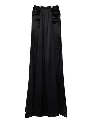 Giuseppe Di Morabito Giuseppe Di Morabito Draped Asymmetric Skirt Black