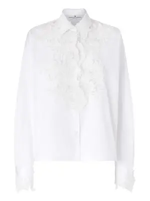 Ermanno Scervino Floral Lace Shirt - No