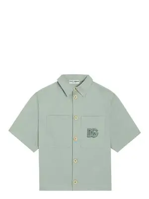DOLCE & GABBANA Cotton Sateen Shirt