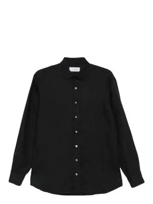 LARDINI Dante Long-sleeve Shirt - Black