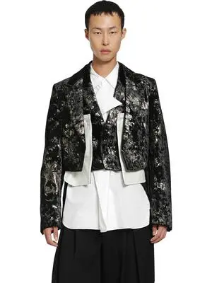 Comme Des Garçons Layered Blazer - Black