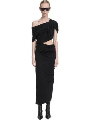 BALENCIAGA Twisted Draped Dress