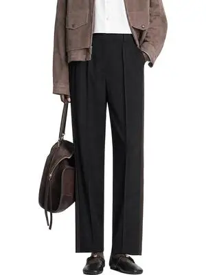 LOEWE Trousers In Viscose And Wool Blend