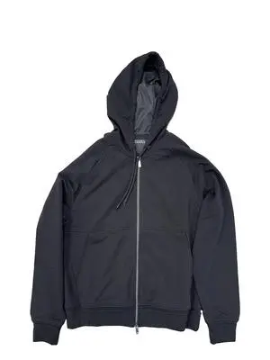 Zegna Zip-up Sweatshirt - Black