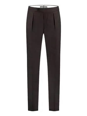 ZANONE Pleated Wool Trousers