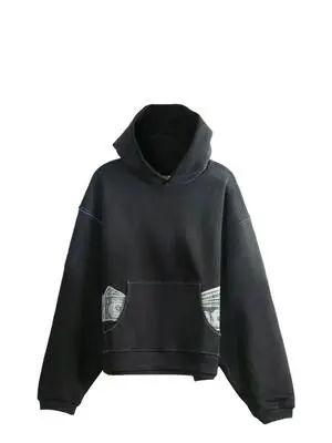 ERL Money Hoodie - Black