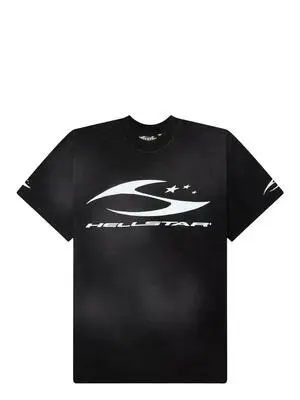 HELLSTAR Glow In The Dark Logo-print T-shirt - Black