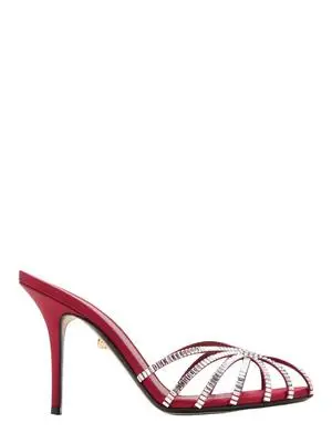 ALEVI MILANO Emily Crystal-embellished Sandals - Red