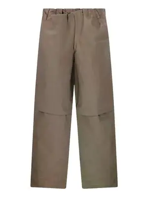 DARKPARK Belted Layered-knee Trousers Neutrals
