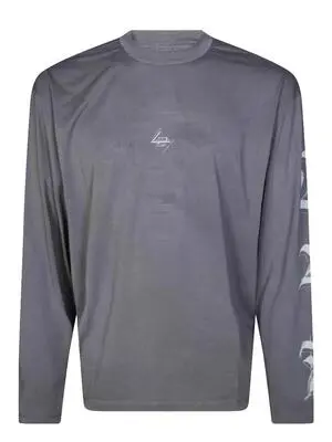 REPRESENT 247 Long-sleeve Graphic-print T-shirt - Grey