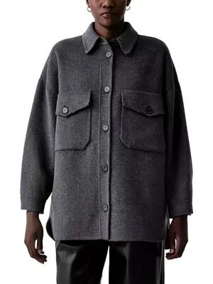 VICOLO Button-up Chest-pocket Jacket