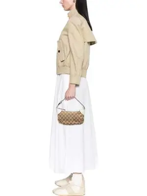 Gucci 2000-2015 Gg Canvas Web Handbag - Neutrals