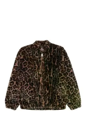 BETTA CORRADI Leopard-print Jacket - Brown