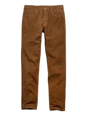 Billy Reid Moleskin Cochran Jean - Tan