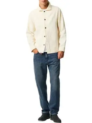 Rodd & Gunn Newland Pass Cotton Overshirt - Natural
